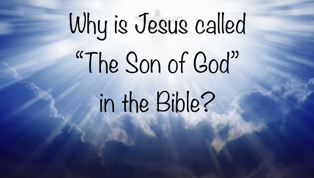 Why is Jesus called the “Son of God” in the Bible? – Forward in Hope
